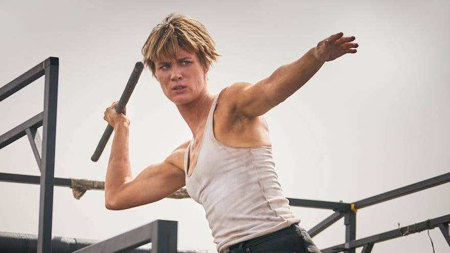 Female muscle in the movies?