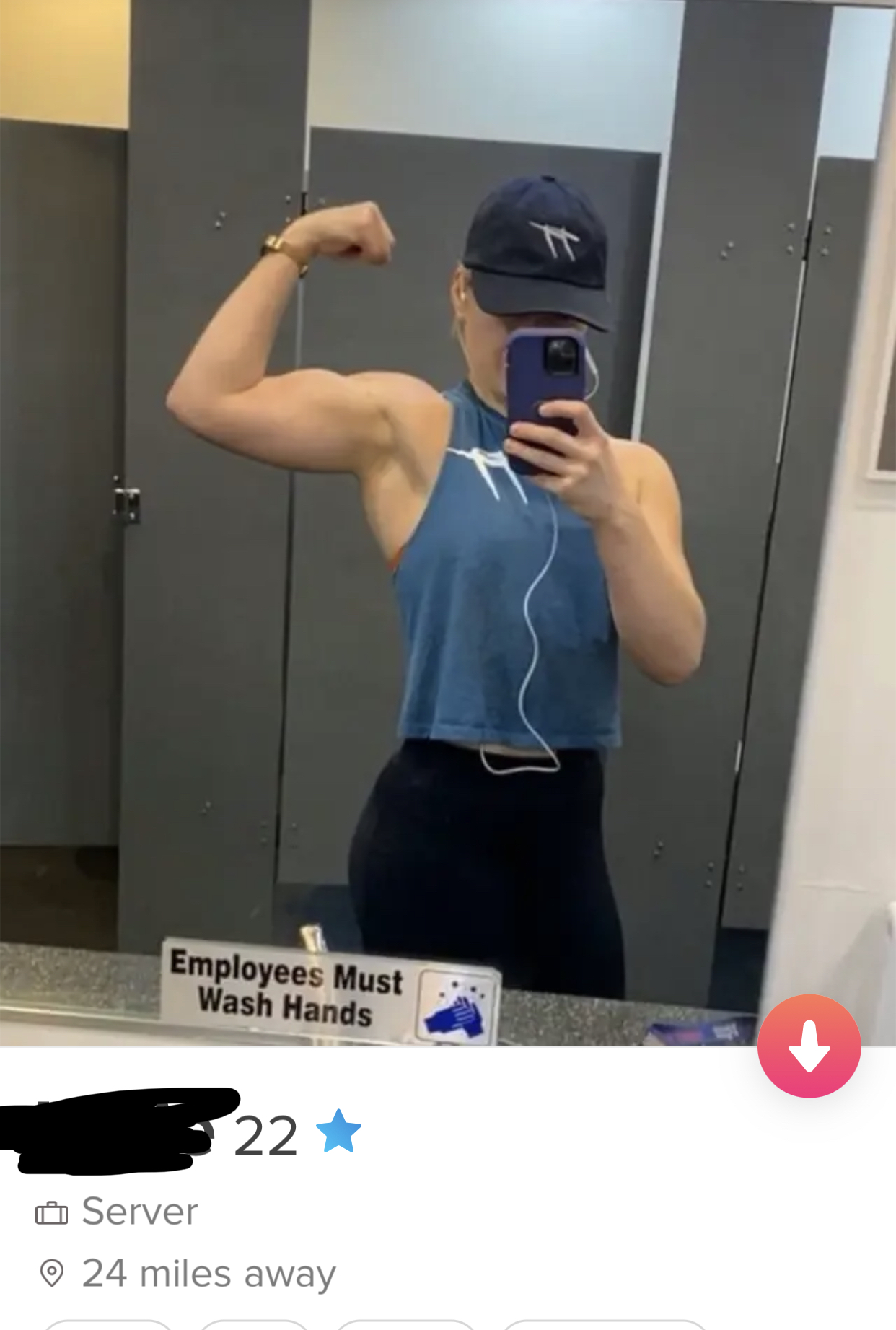 Fit/ muscular girls on tinder