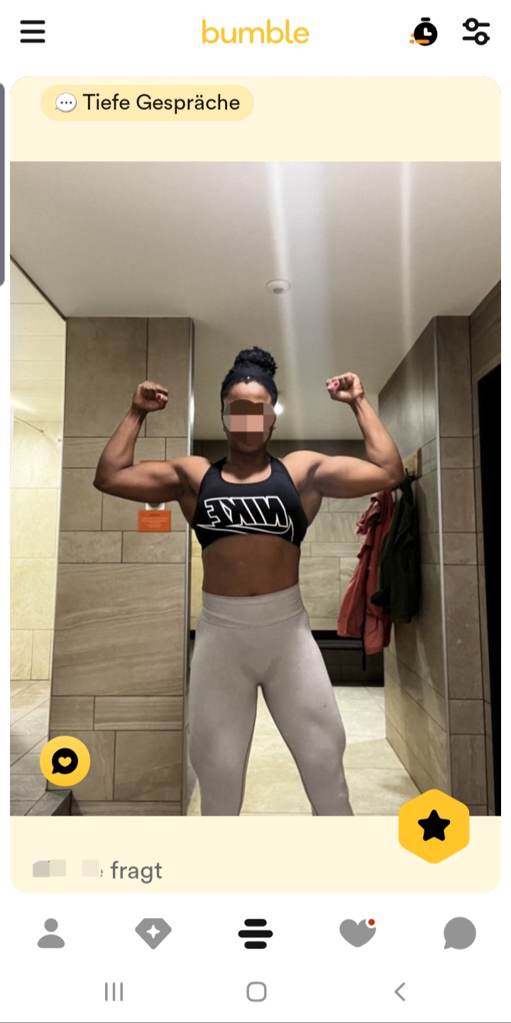 Fit/ muscular girls on tinder