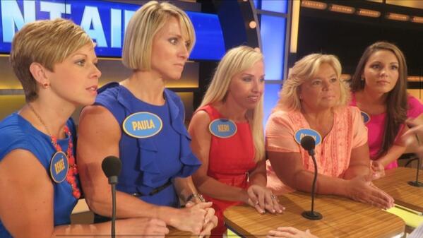 Female muscle in Game Shows