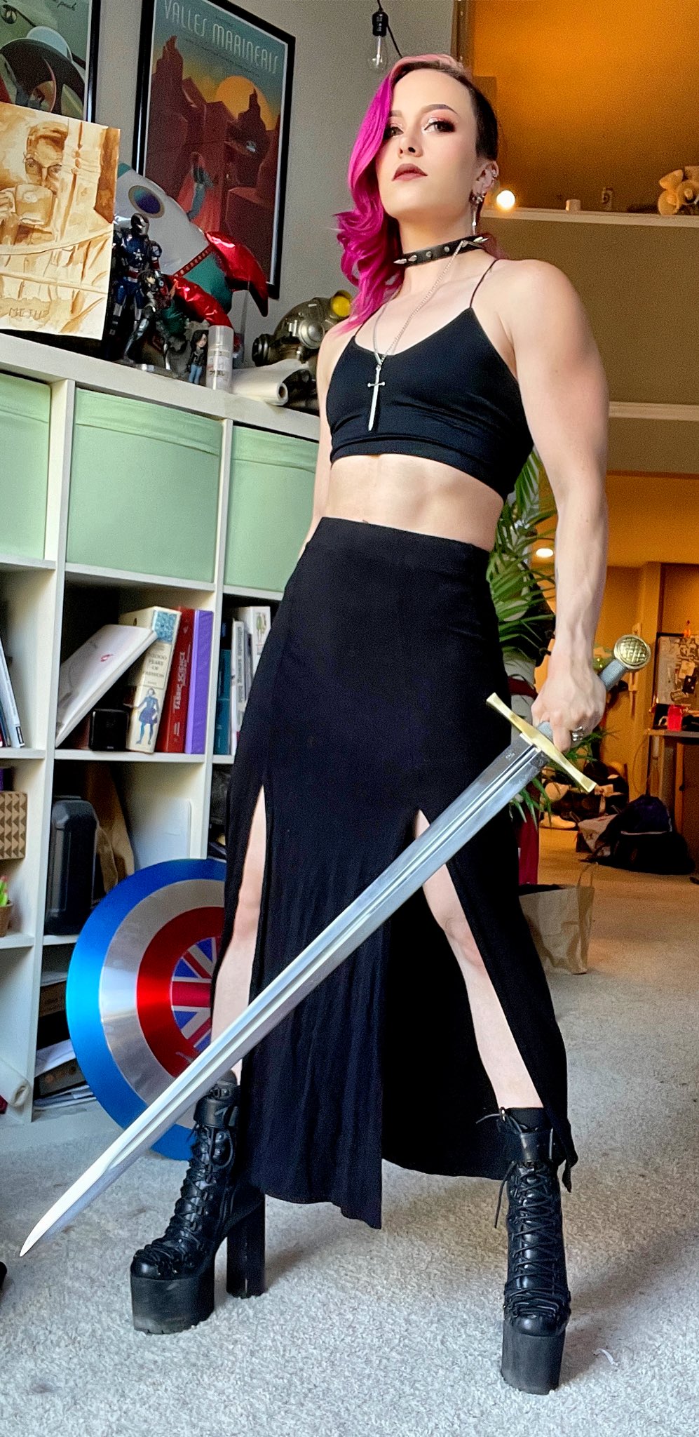 Girls with swords