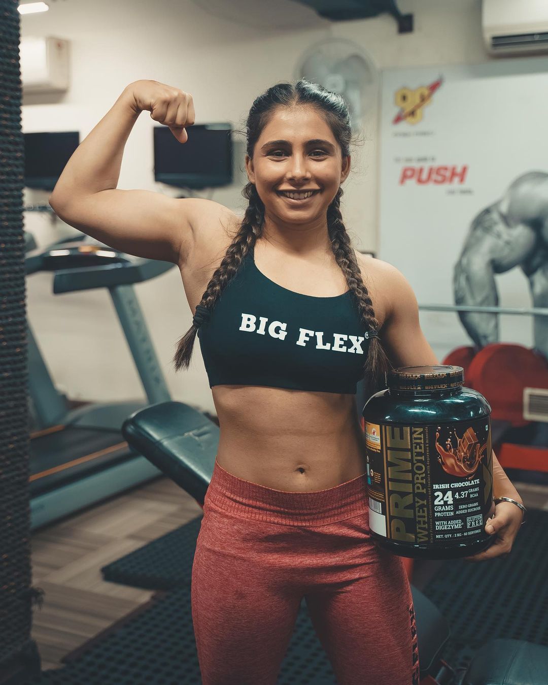 Indian female athletes / indian gym girls