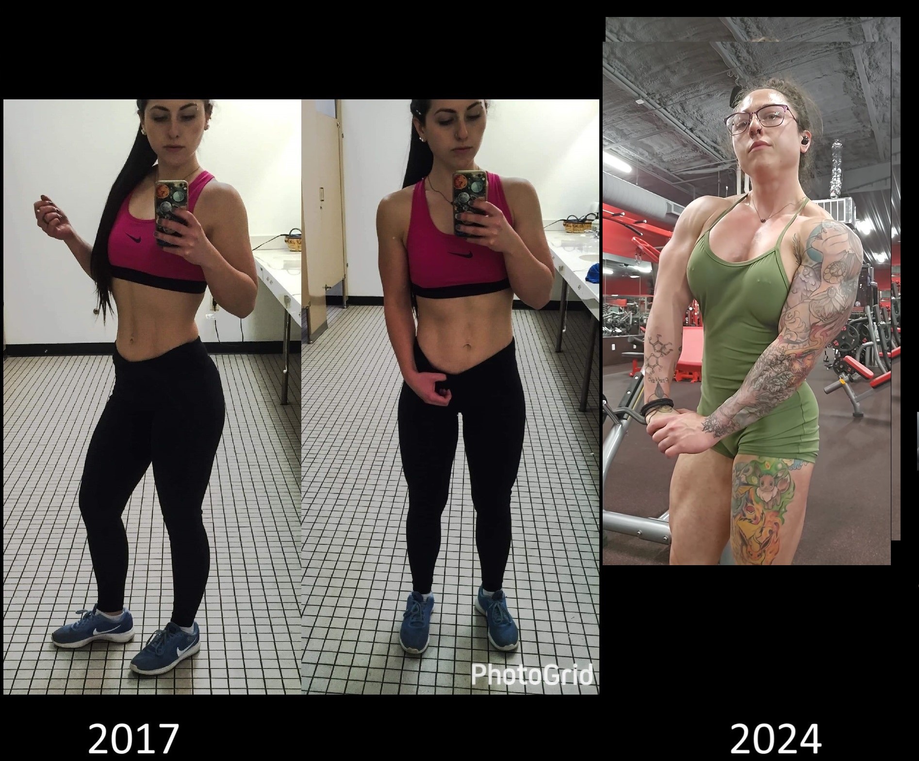 Before/After Bodybuilding Transformations