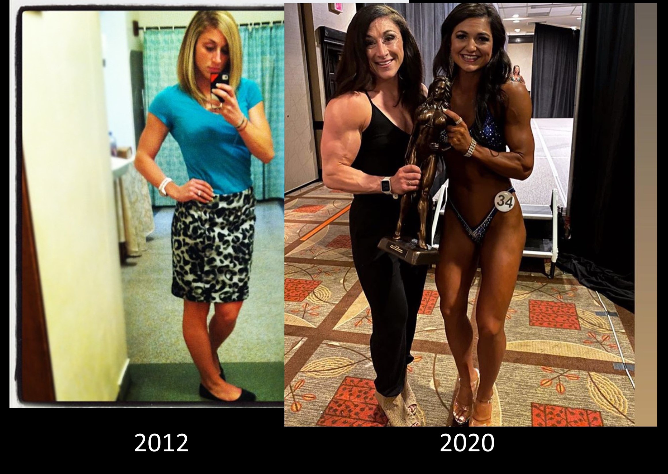 Before/After Bodybuilding Transformations