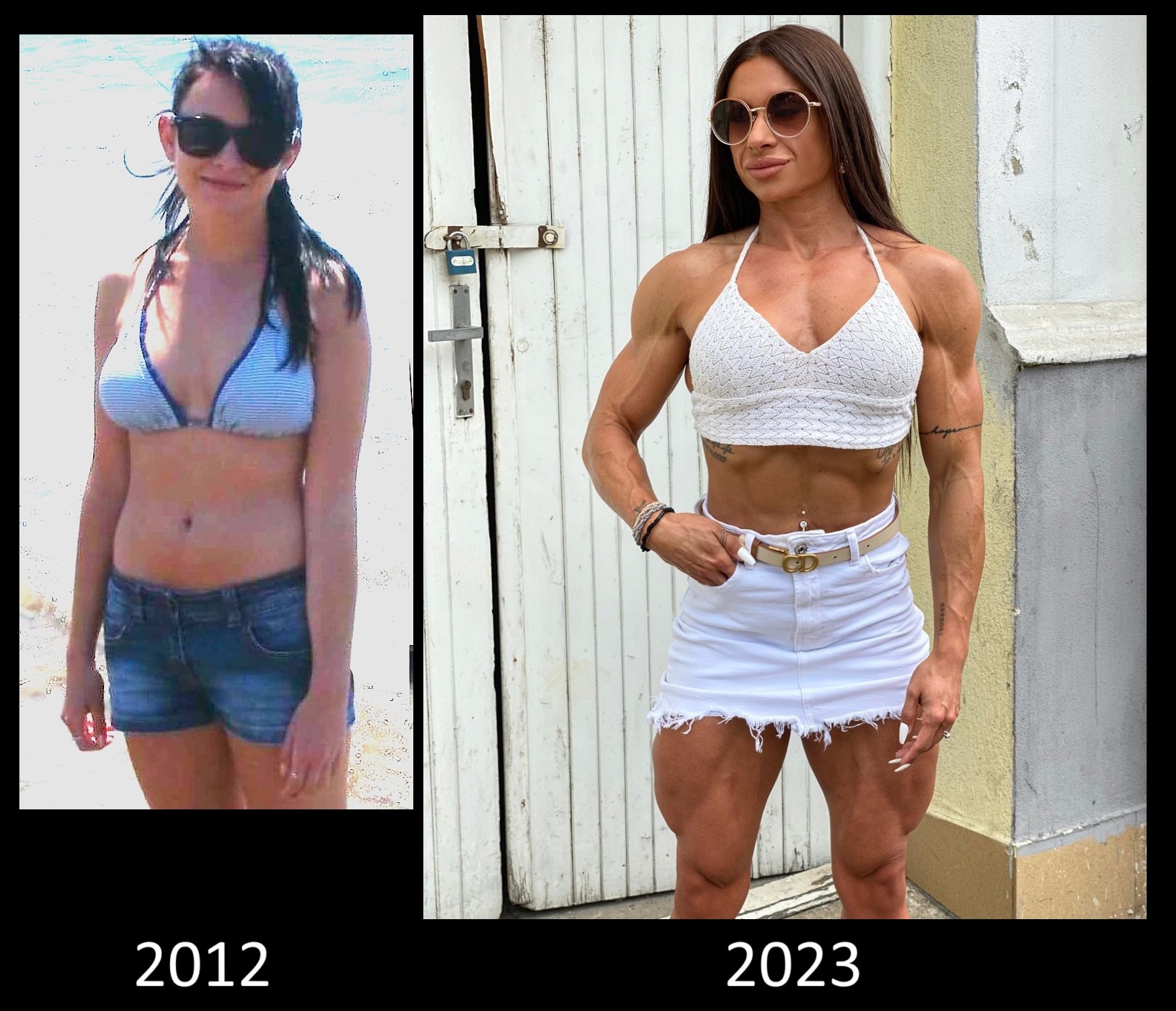 Before/After Bodybuilding Transformations