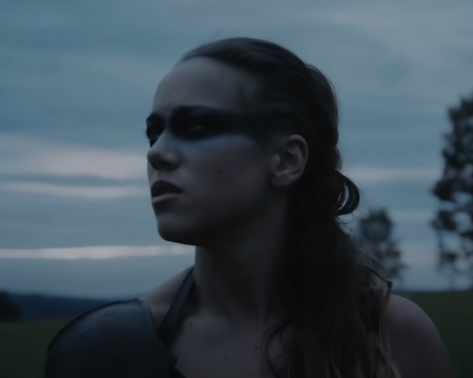 Muscular viking in music video?