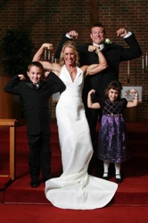 Muscular women in the family