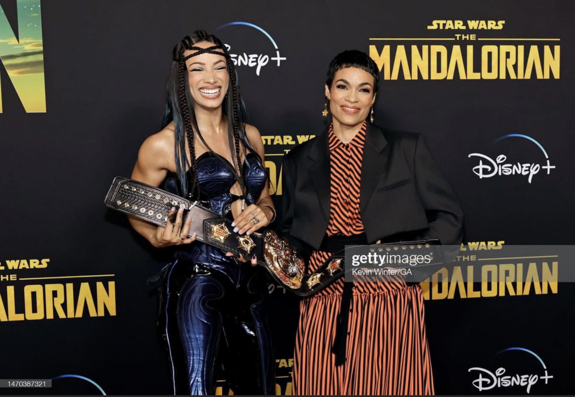Mercedes Varnado (Moné / Sasha Banks), Rosario Dawson