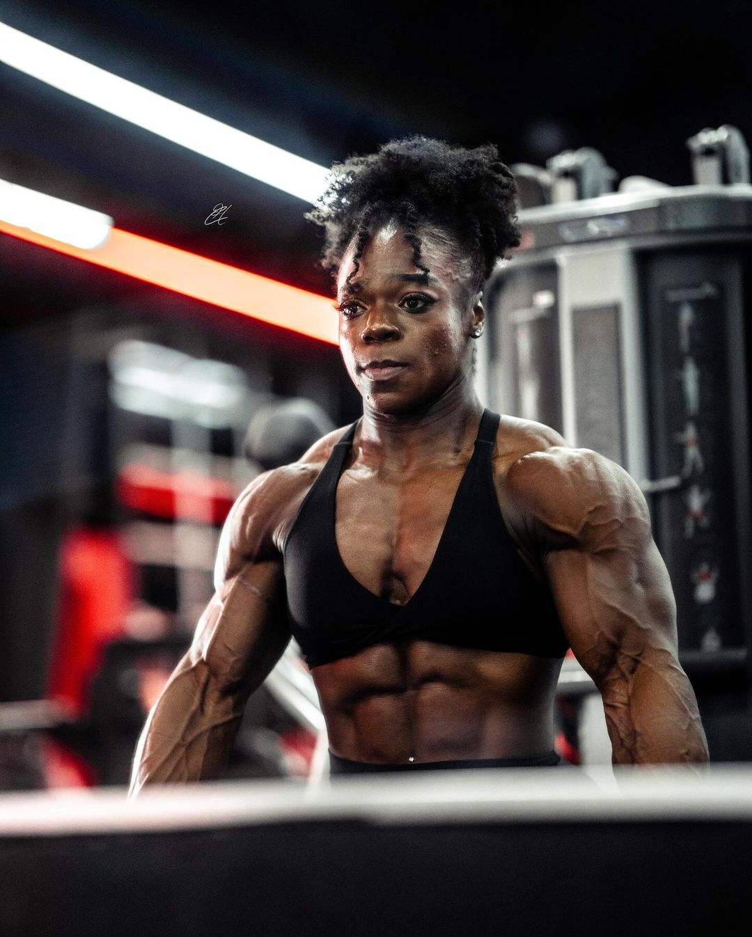 Ashley : r/AfroMuscles