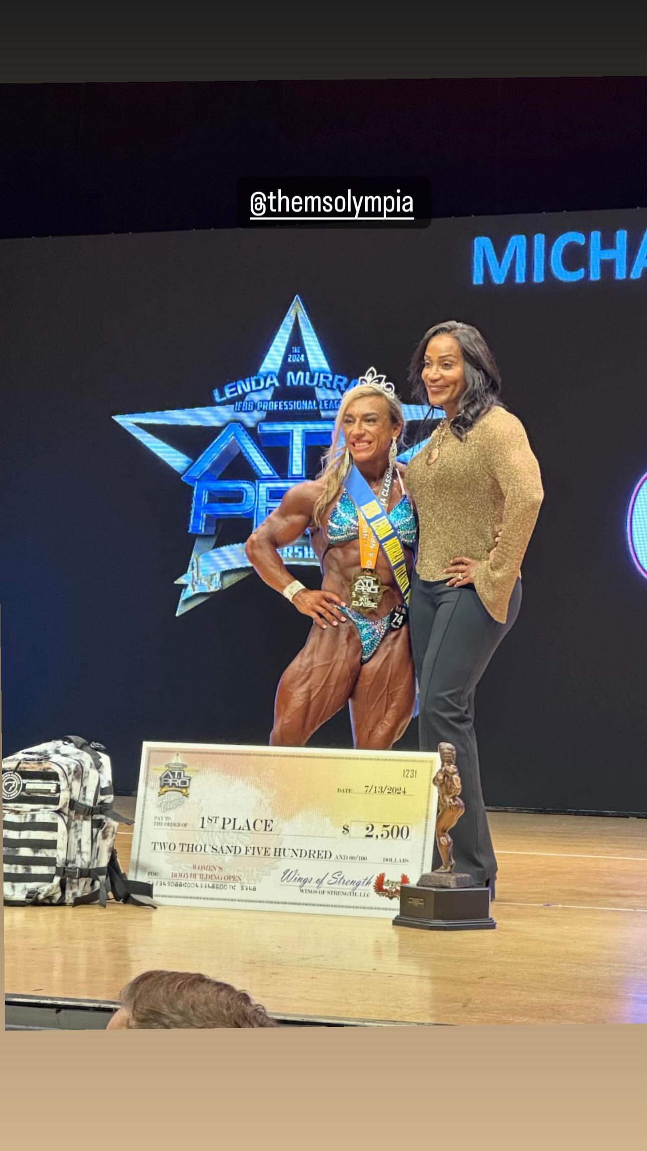 Michaela Aycock, Lenda Murray