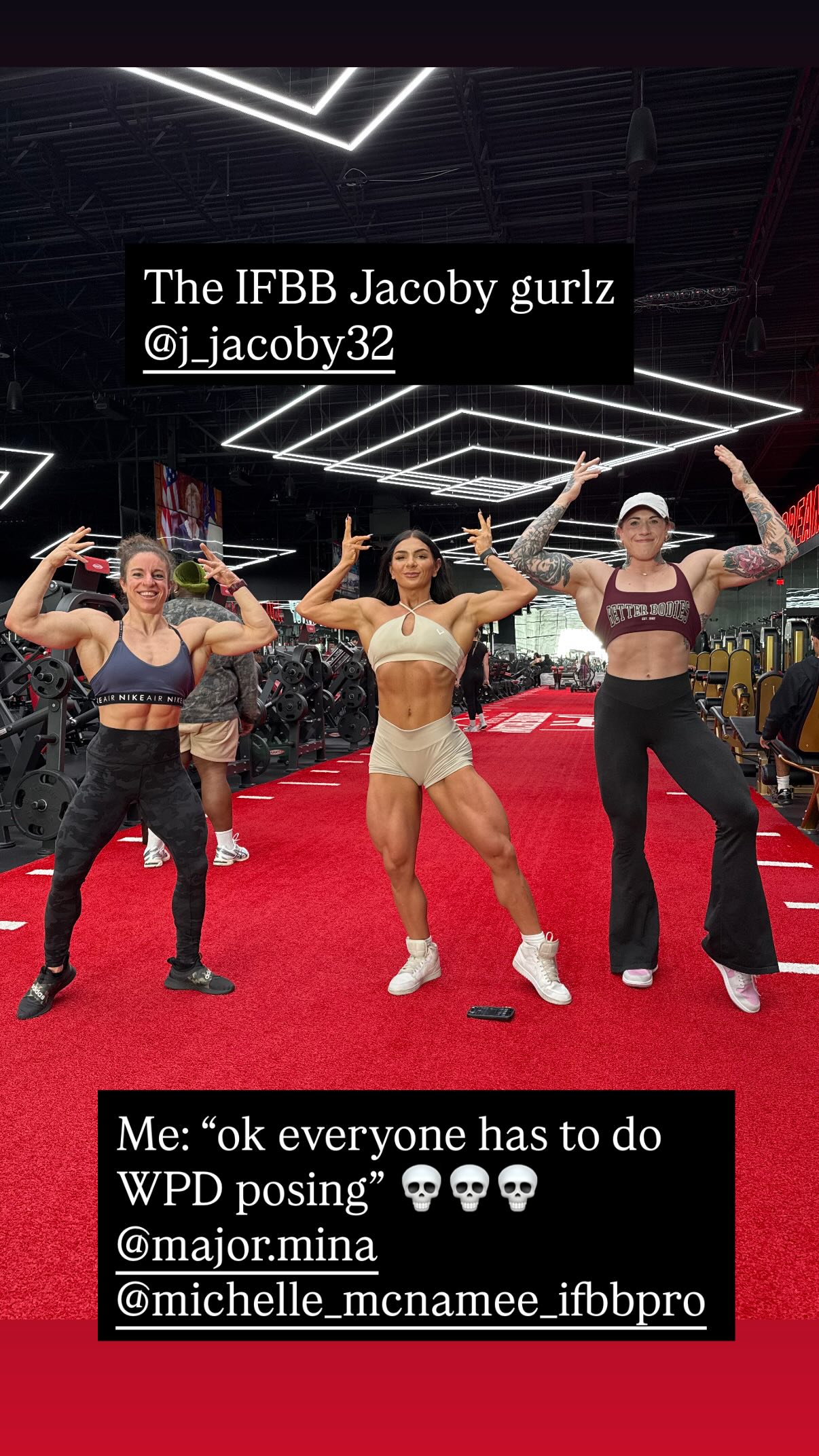 Eleni Polites, Mina Greenlee, Michelle McNamee