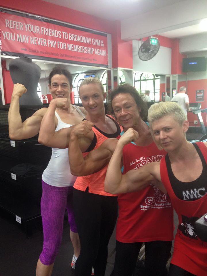 Maria, Beck, Felicity, Talor Martin