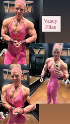 most muscular/crab flex